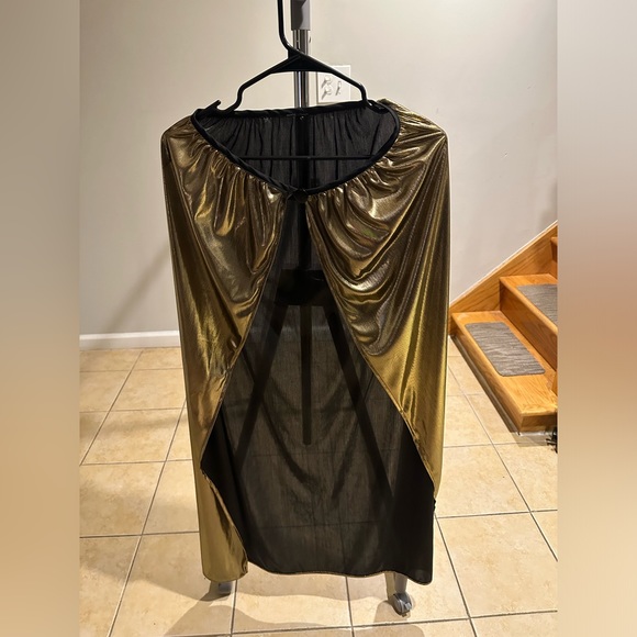 Other | Gold Cape Costume | Poshmark